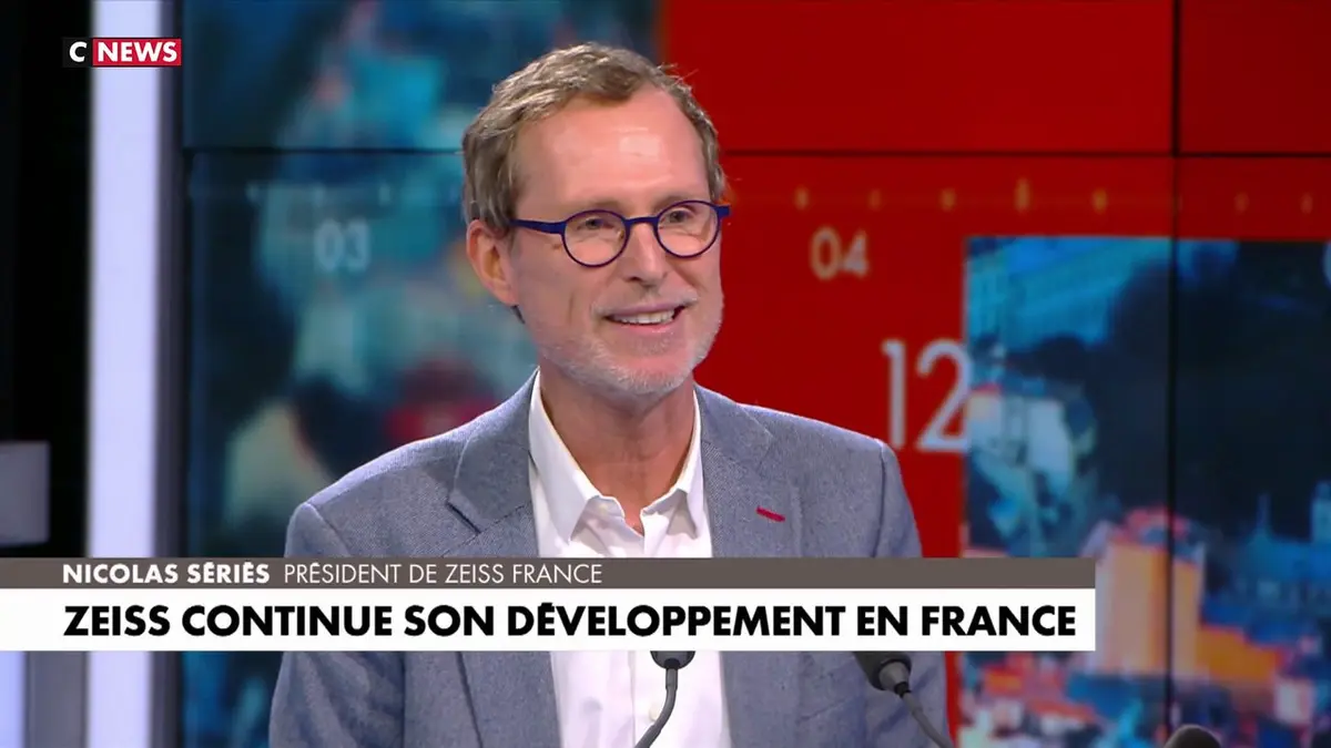 Replay L'hebdo de l'éco du 29/02/2024 : Nicolas Series (Zeiss France) : L'Hebdo de l'Éco ...