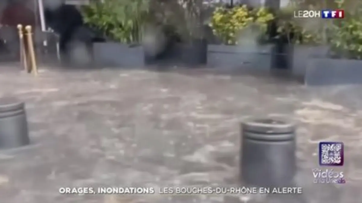 Replay Journal de TF1 du 04/09/2024 : Orages, inondations : les Bouches-du-Rhône en alerte