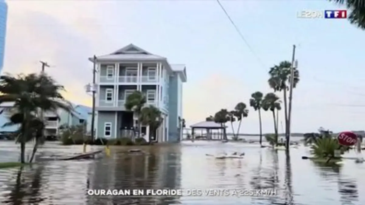 Replay Journal de TF1 du 27/09/2024 : Ouragan en Floride : des vents à 225 km/h