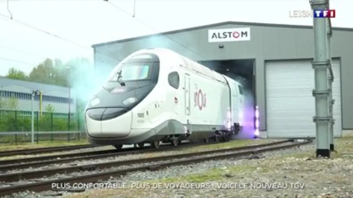 Replay Journal de TF1 du 29/04/2024 : Plus confortable, plus de voyageurs... voici le nouveau TGV