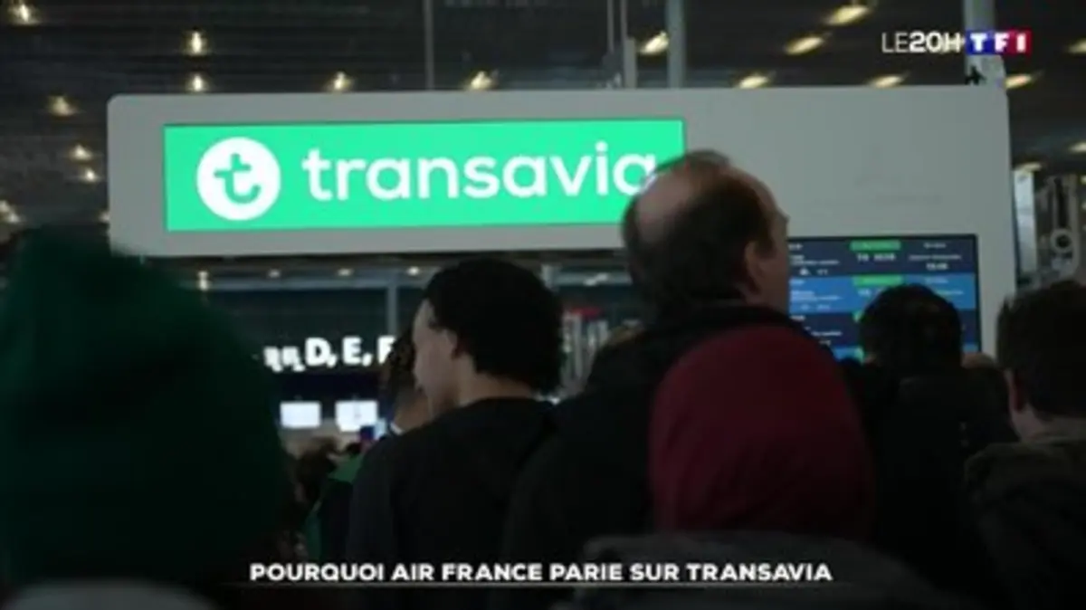 Replay Journal de TF1 du 01/03/2024 : Pourquoi Air France parie sur Transavia