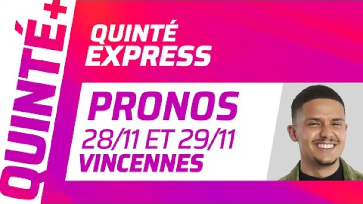 Replay Top courses du 27/11/2024 : PRONOSTICS QUINTÉ+ DU 28 ET 29 ...