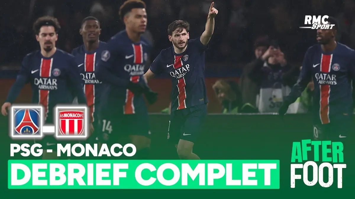 Replay After Foot du 07/02/2025 : PSG 4-1 Monaco : Le débrief complet de la supériorité parisienne