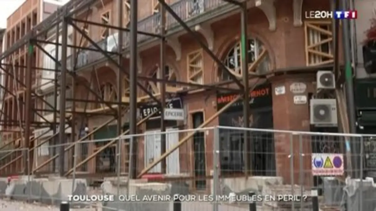 Replay Journal de TF1 du 14/10/2024 : Quel avenir pour les immeubles en péril à Toulouse