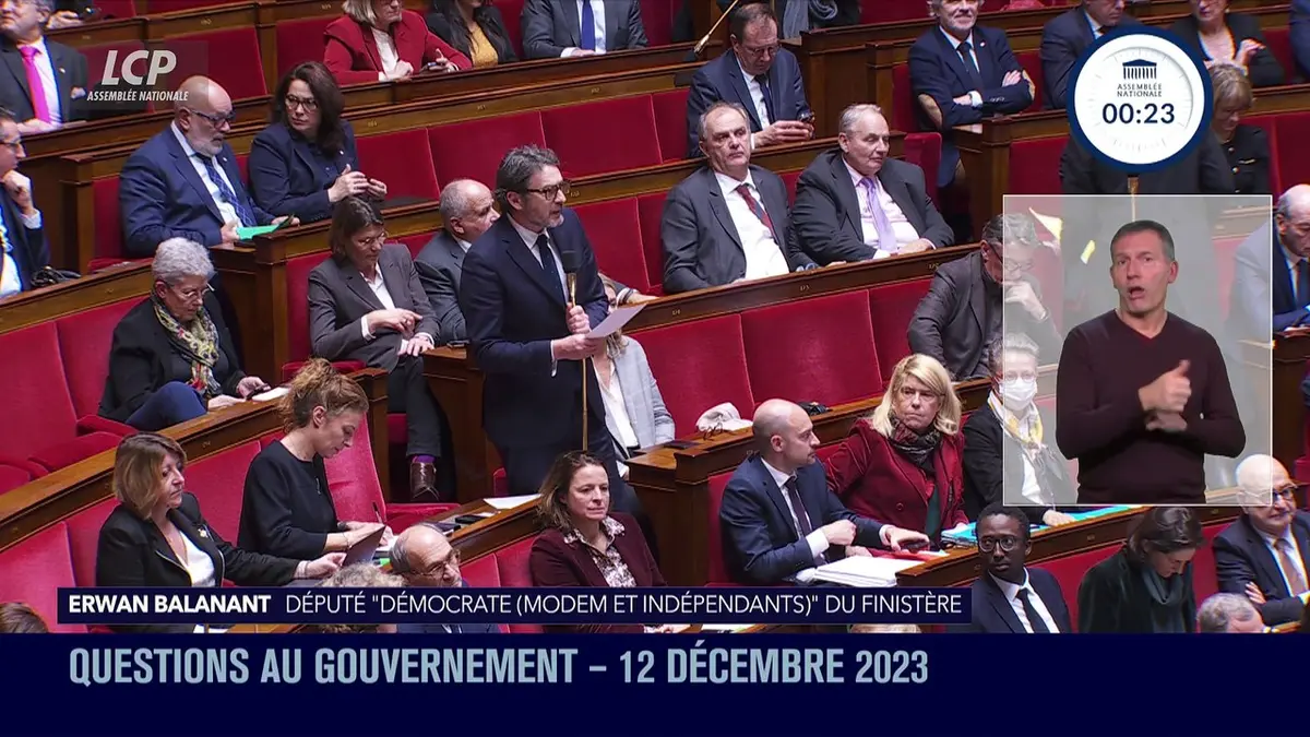 Replay La Chaîne parlementaire du 12/12/2023 : Questions au ...