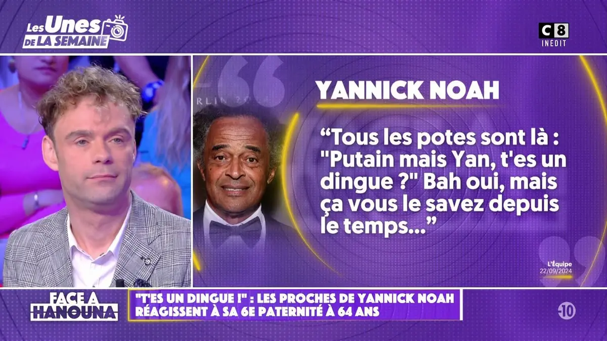 Replay Touche pas à mon poste ! du 30/09/2024