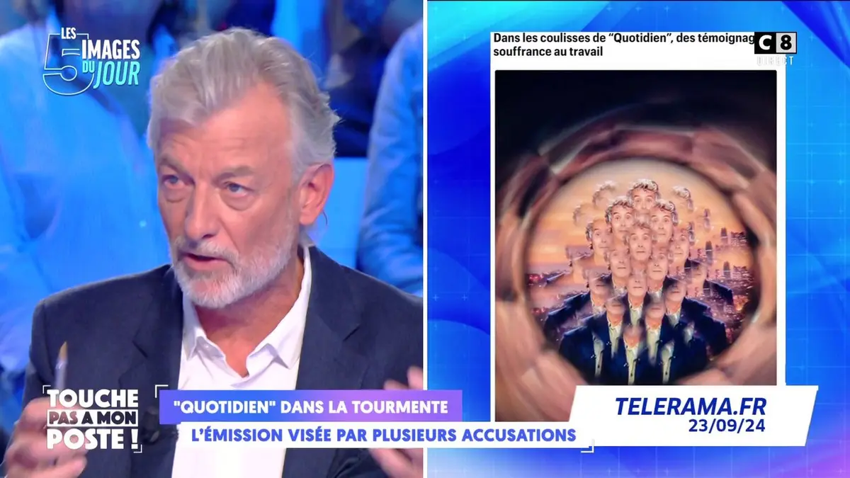 Replay Touche pas à mon poste ! du 24/09/2024 : "Quotidien" dans la ...