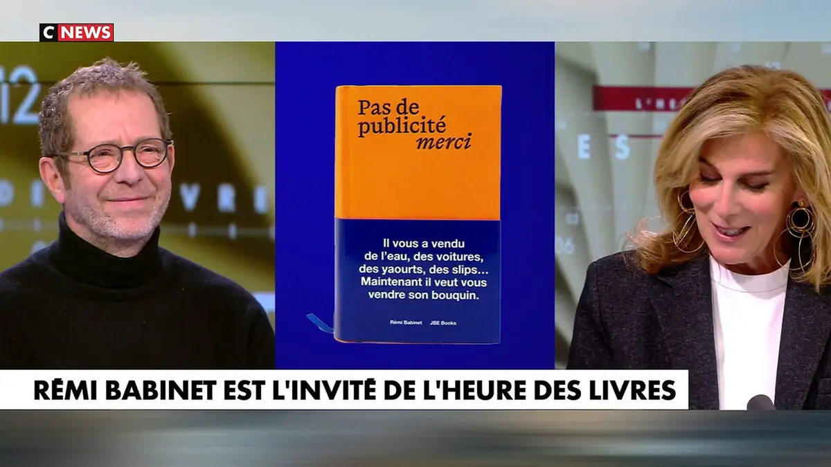Replay L'heure des livres du 05/02/2025 : Rémi Babinet