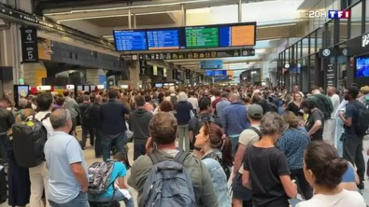 Replay Journal de TF1 du 26/07/2024 : Sabotages à la SNCF : une journée de chaos dans les gares