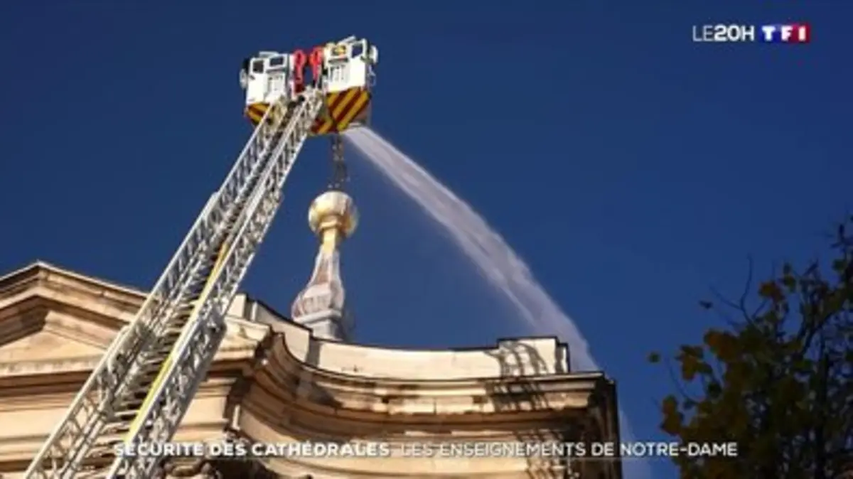 Replay Journal de TF1 du 08/12/2024 : Sécurité des cathédrales : les enseignements de Notre-Dame