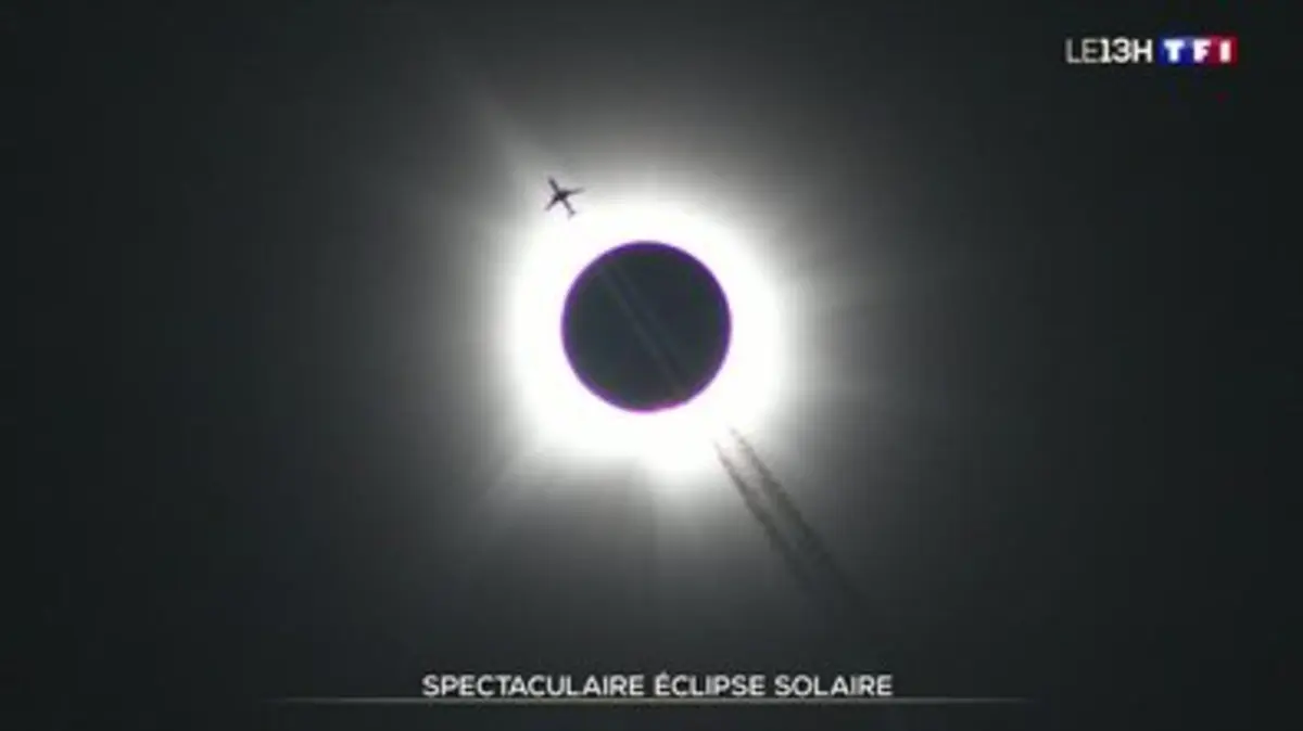 Replay Journal de TF1 du 09/04/2024 : Spectaculaire éclipse solaire