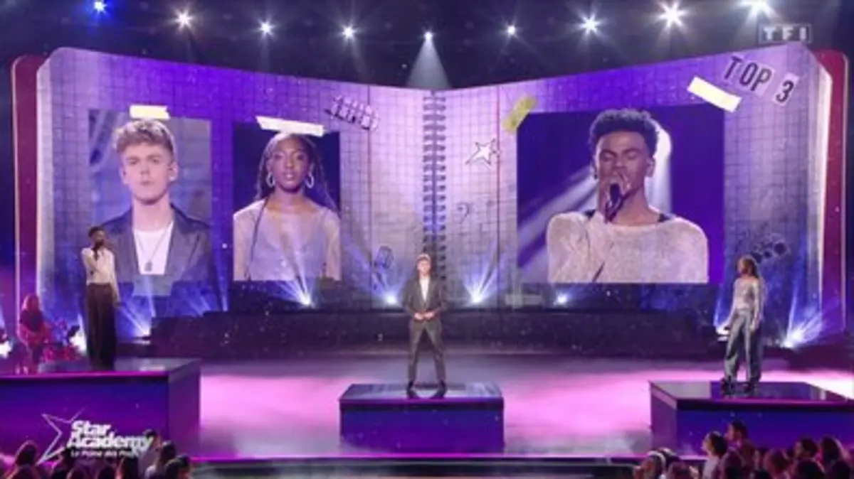 Replay Star Academy du 13/12/2024 : Star Academy 2024 - Le match du Top 3 : Ebony, Charles et ...