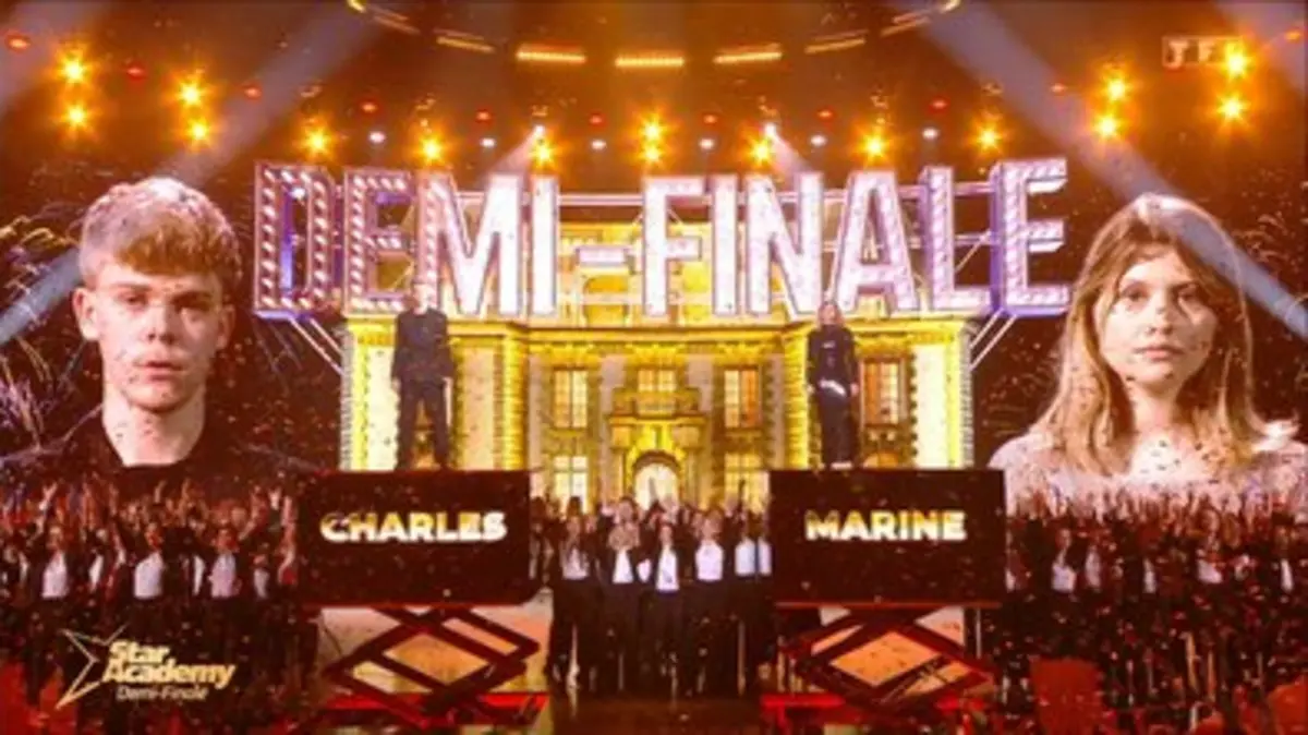 Replay Star Academy du 11/01/2025 : Star Academy 2024 - Marine et Charles chantent "Music" de ...