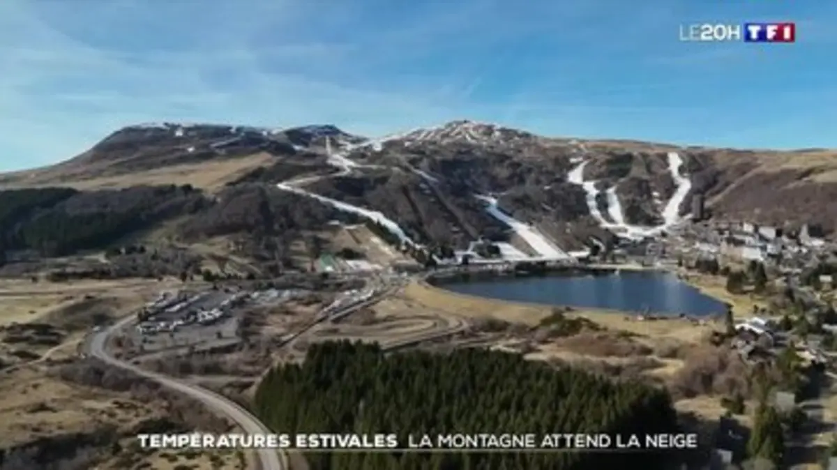 Replay Journal de TF1 du 04/02/2024 : Températures estivales : la montagne attend la neige