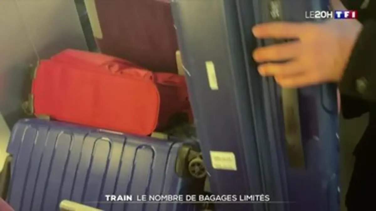 Replay Journal de TF1 du 22/02/2024 : Train : le nombre de bagages limité