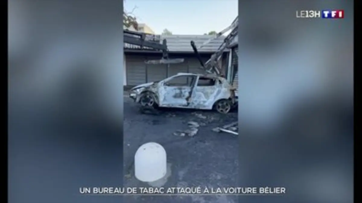 Replay Journal de TF1 du 02/09/2024 : Un bureau de tabac attaqué à la voiture bélier