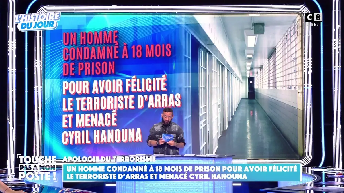Replay Touche pas à mon poste ! du 19/10/2023 : Un homme condamné pour avoir félicité le ...