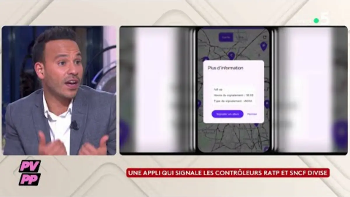 Replay C à vous du 15/01/2025 : Une appli qui signale les contrôleurs RATP et SNCF divise - PVPP ...