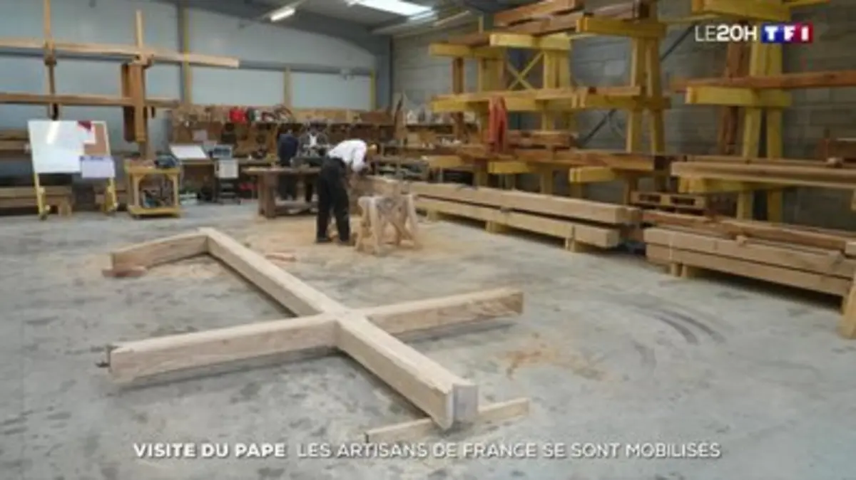 Replay Journal de TF1 du 13/12/2024 : Visite du Pape : les artisans de France se sont mobilisés