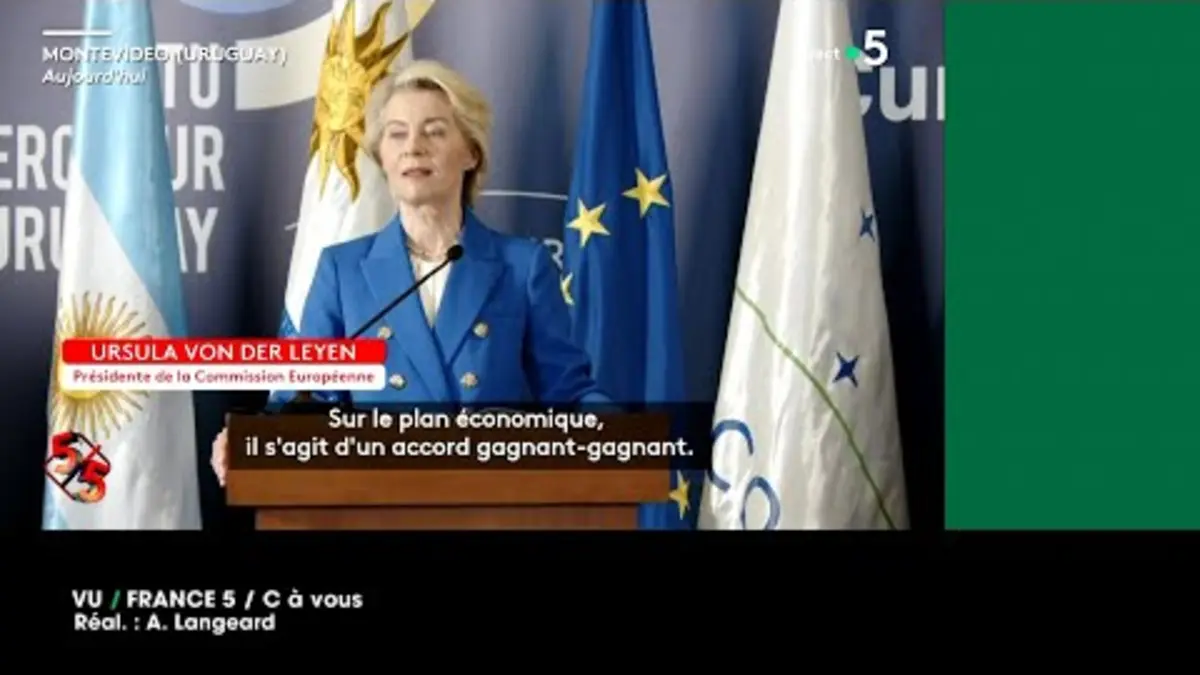 Replay Vu du 07/12/2024 : VU du 07/12/2024 : Mercosur : "Un accord gagnant-gagnant"