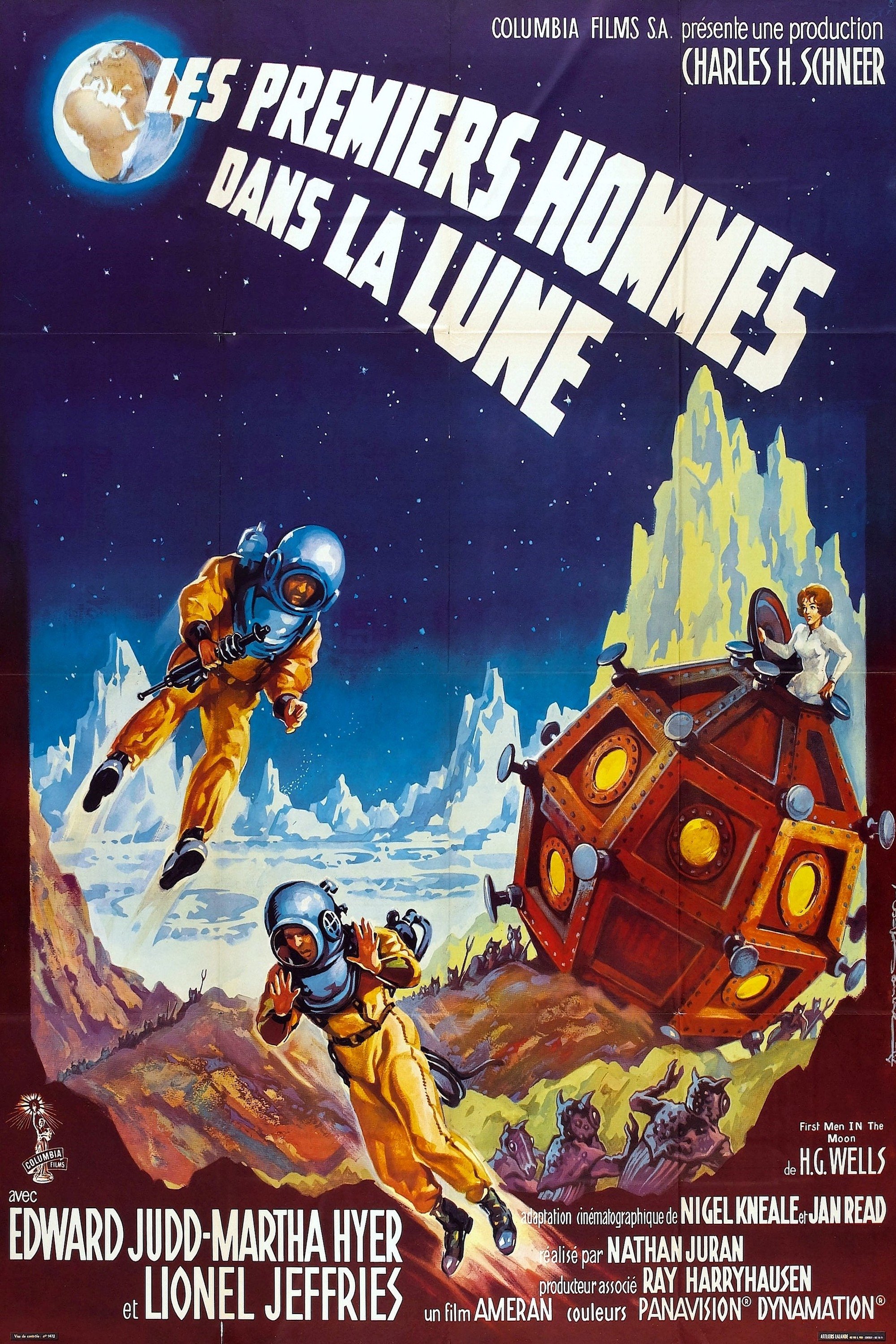 Les premiers hommes dans la Lune - Film (1964)
