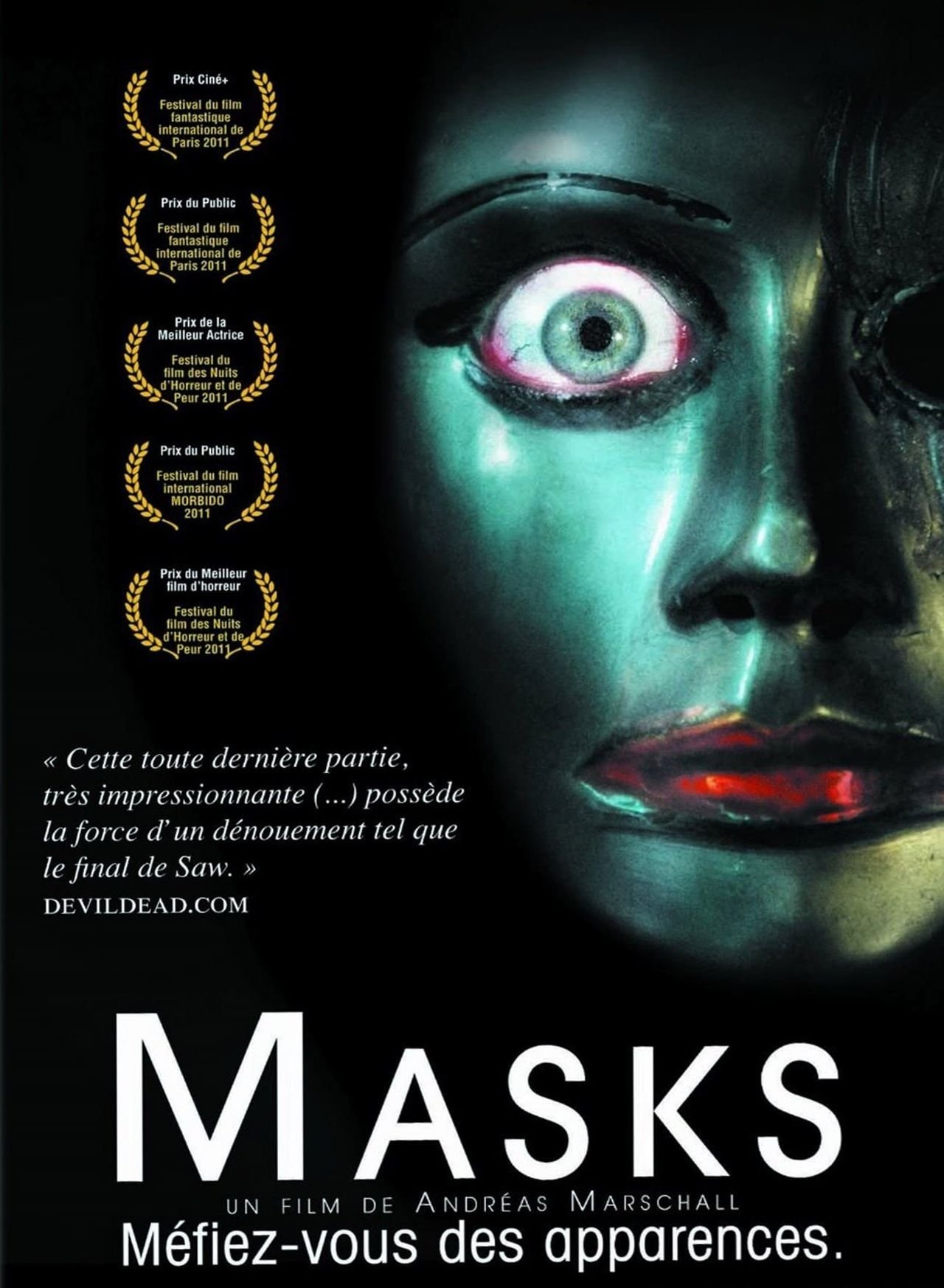 Masks (Film) où regarder TV, Replay, Streaming